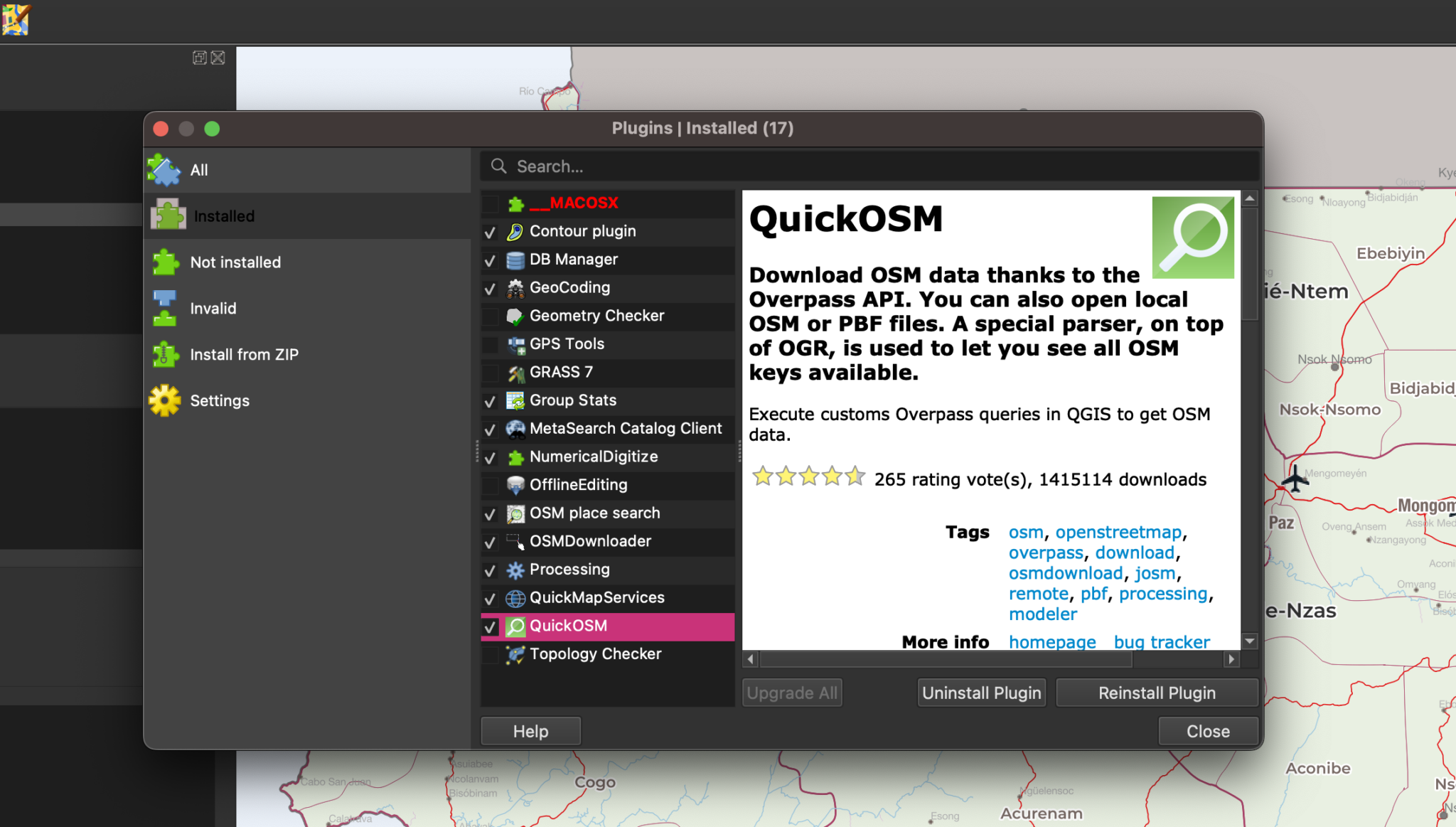 Creating a Basemap in QGIS – SIMS Learning