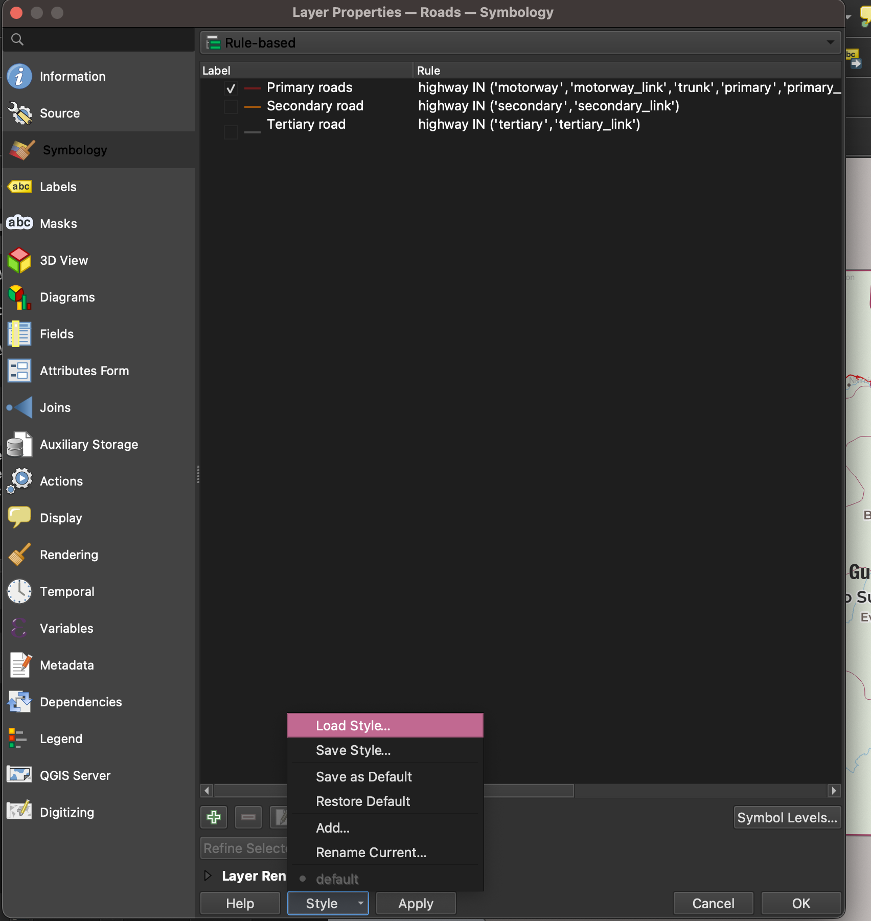 Creating a Basemap in QGIS – SIMS Learning