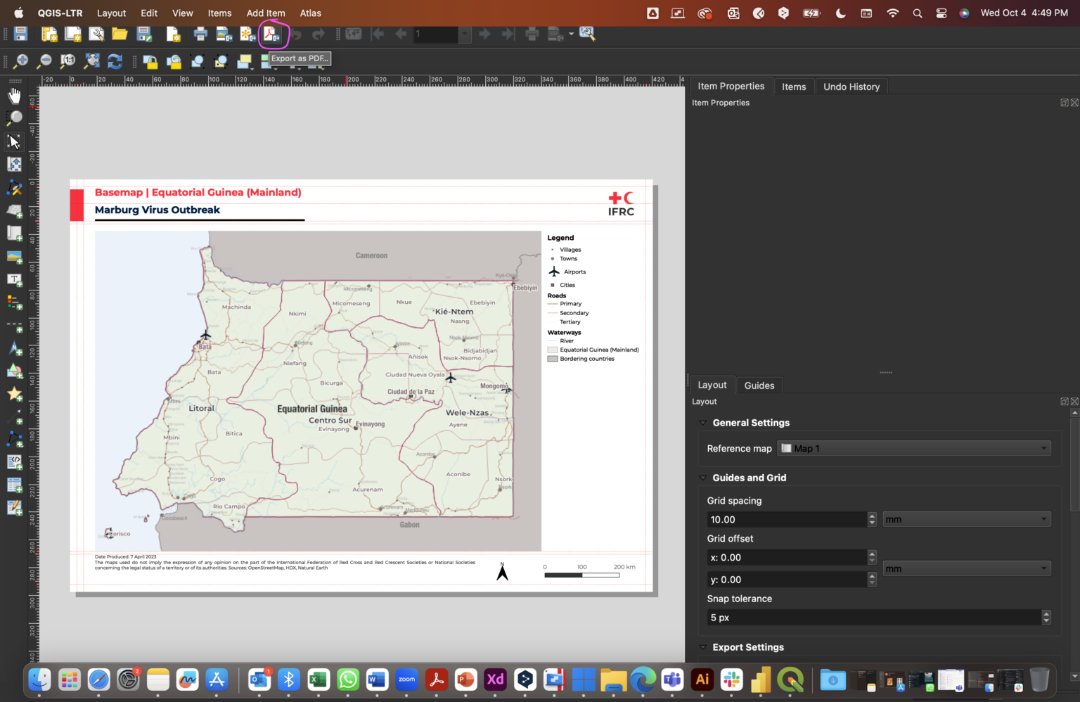 Creating a Basemap in QGIS – SIMS Learning